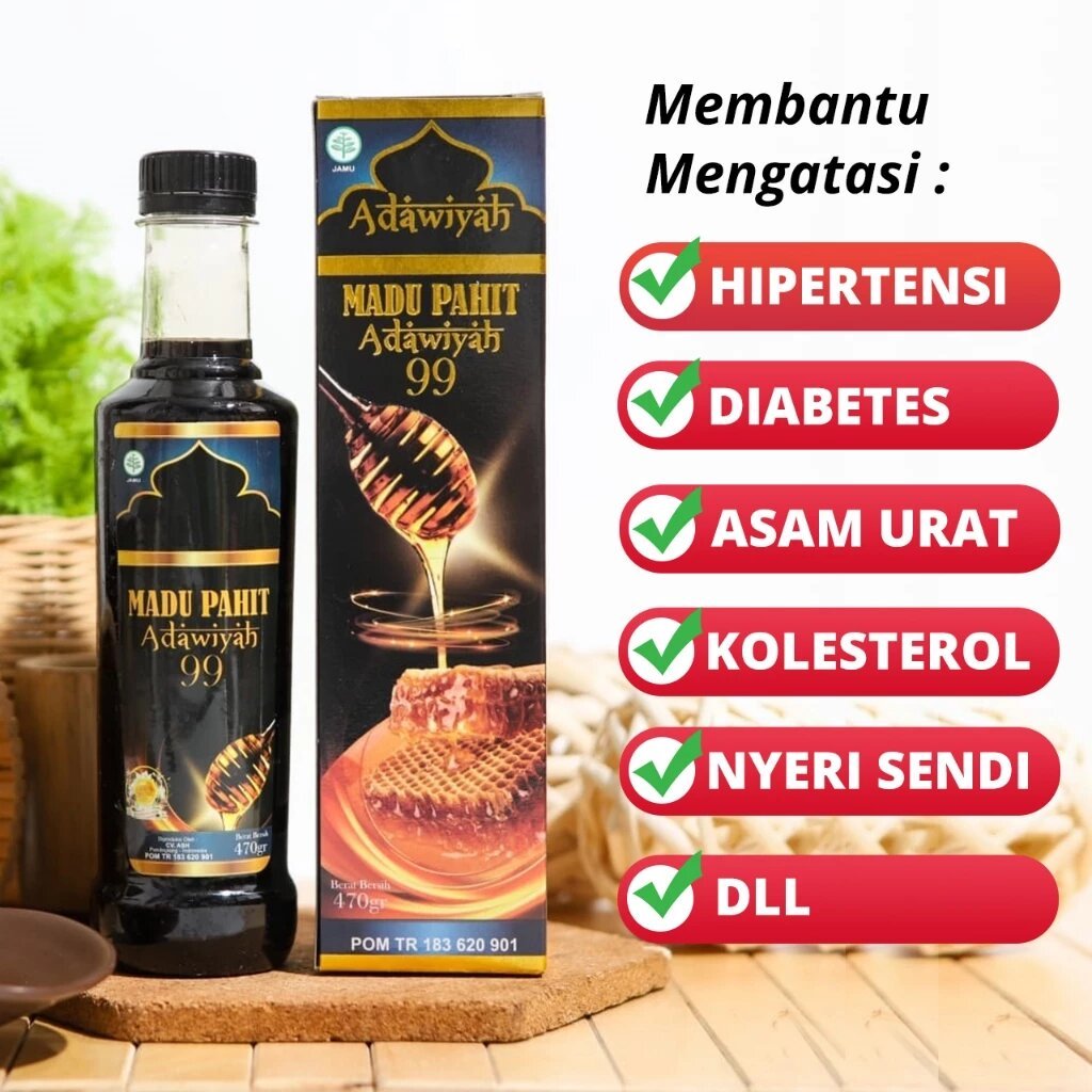 Jual MADU PAHIT HITAM ASLI OBAT LAMBUNG GERD DIABETES KOLESTEROL ASAM ...