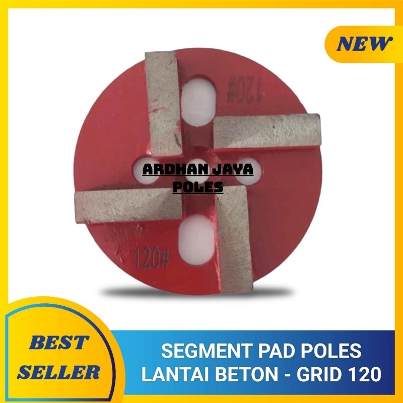 Jual Segment Pad Mesin Grinding Untuk Poles Lantai Beton - Grid 120 ...