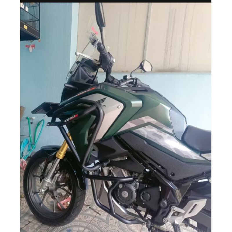 Jual Crashbar fullset Honda CB150X body protector adventure | Shopee ...