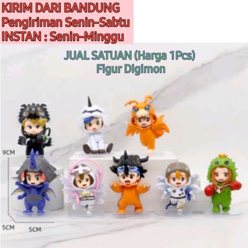 Jual Digimon Action Figure Digimon Toy Mainan digimon Figure Anime ...