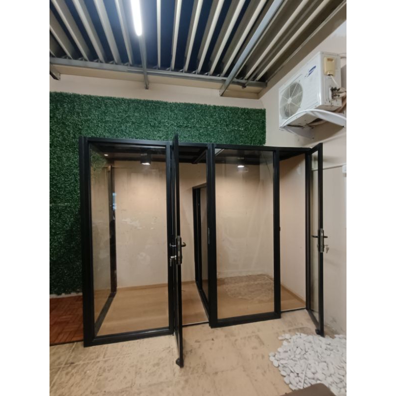 Jual partisi aluminium dan kaca sekatan ruangan minimalis contoh khusus ...