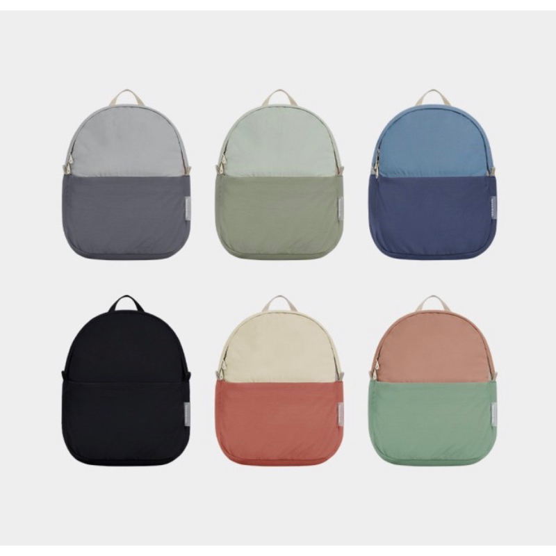 Jual mini backpack Ghea visval tas ransel crinkle carbon black | Shopee ...