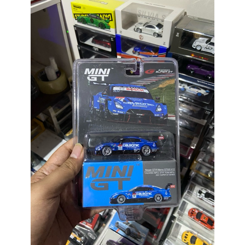 Jual Mini GT Nissan GTR R35 Calsonic Blister Sealed | Shopee Indonesia