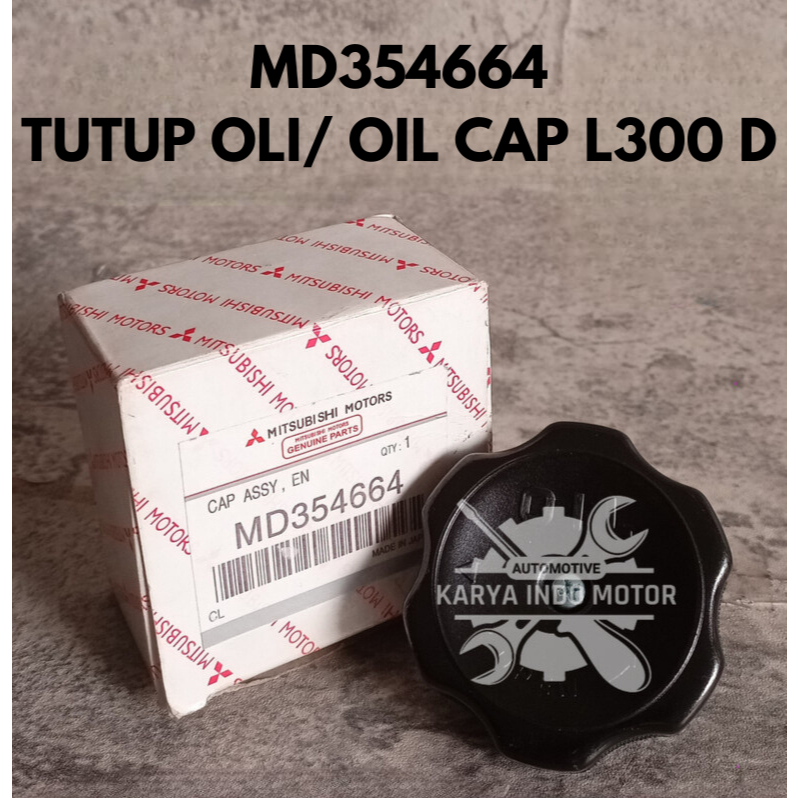 Jual TUTUP OLI/ OIL CAP L300 D MD354664 | Shopee Indonesia