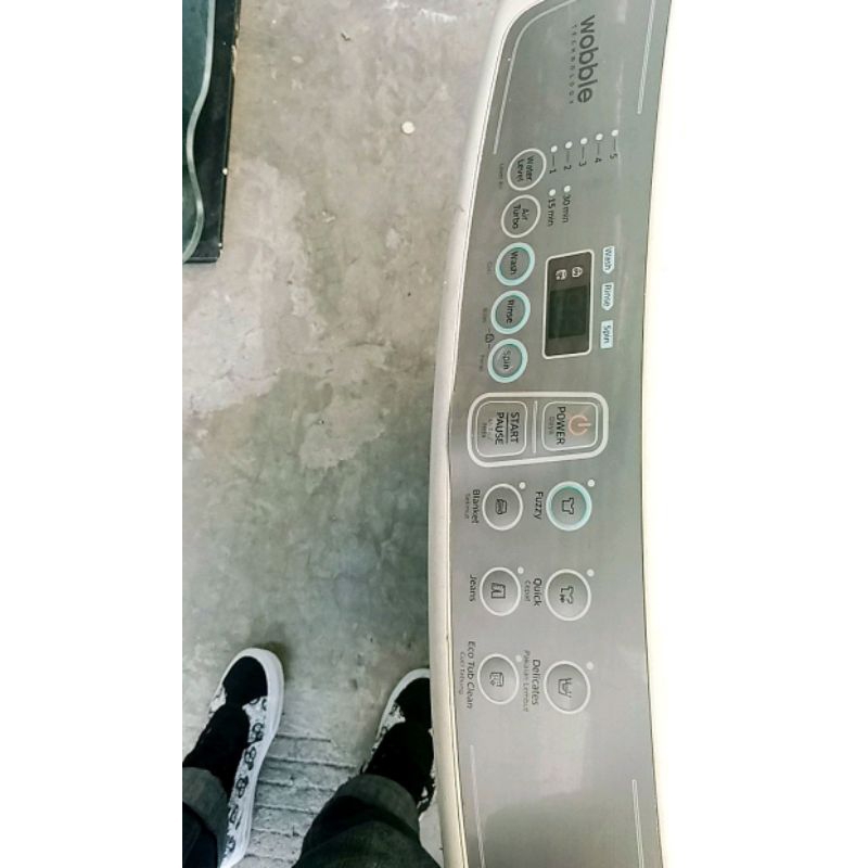 Jual cover panel mesin cuci Samsung diamond drum atau wobble top ...