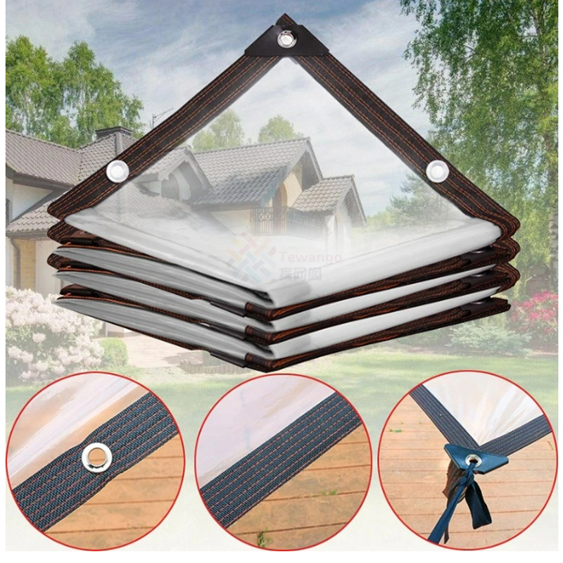 Jual Plastik PVC Terpal Bening Tenda Clear Meteran Penahan Transparan ...