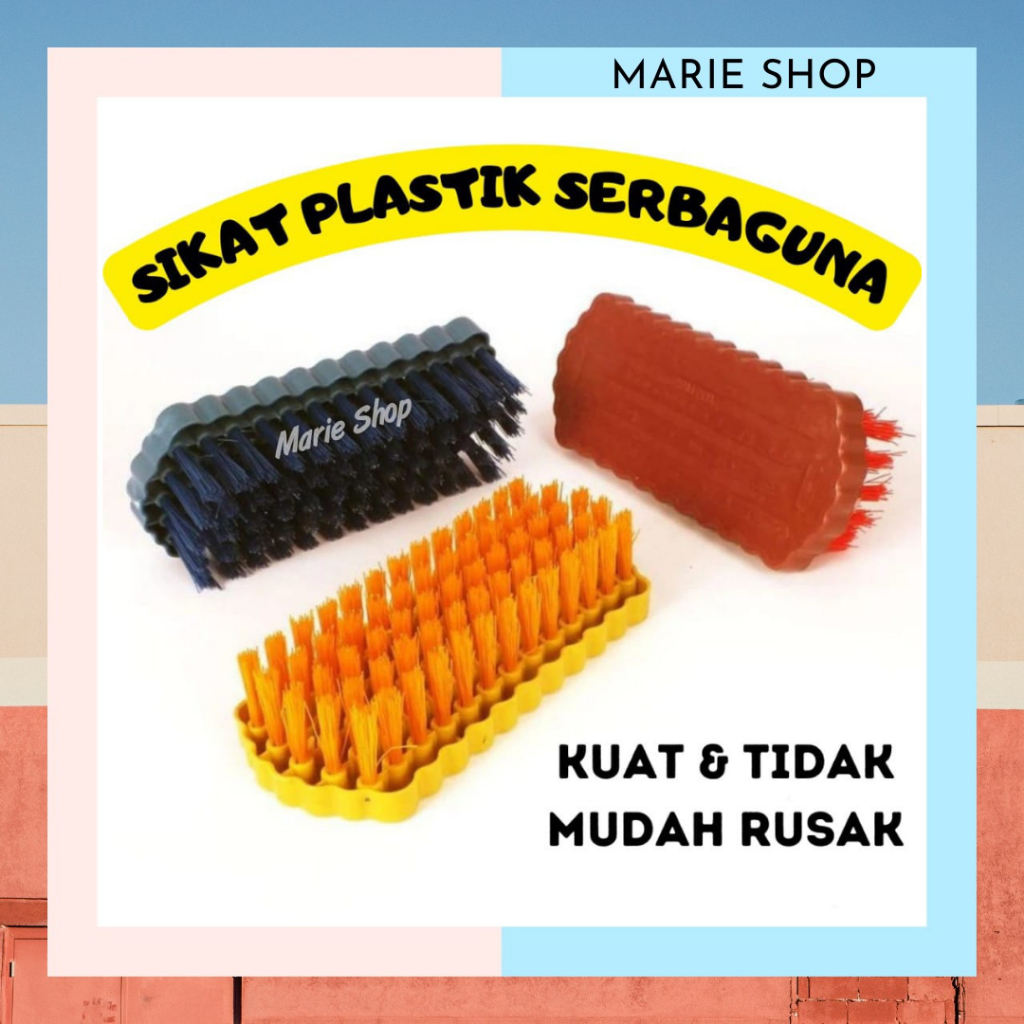 Jual SIKAT CUCI PLASTIK - SIKAT BAJU - SIKAT SERBAGUNA - SIKAT LANTAI ...