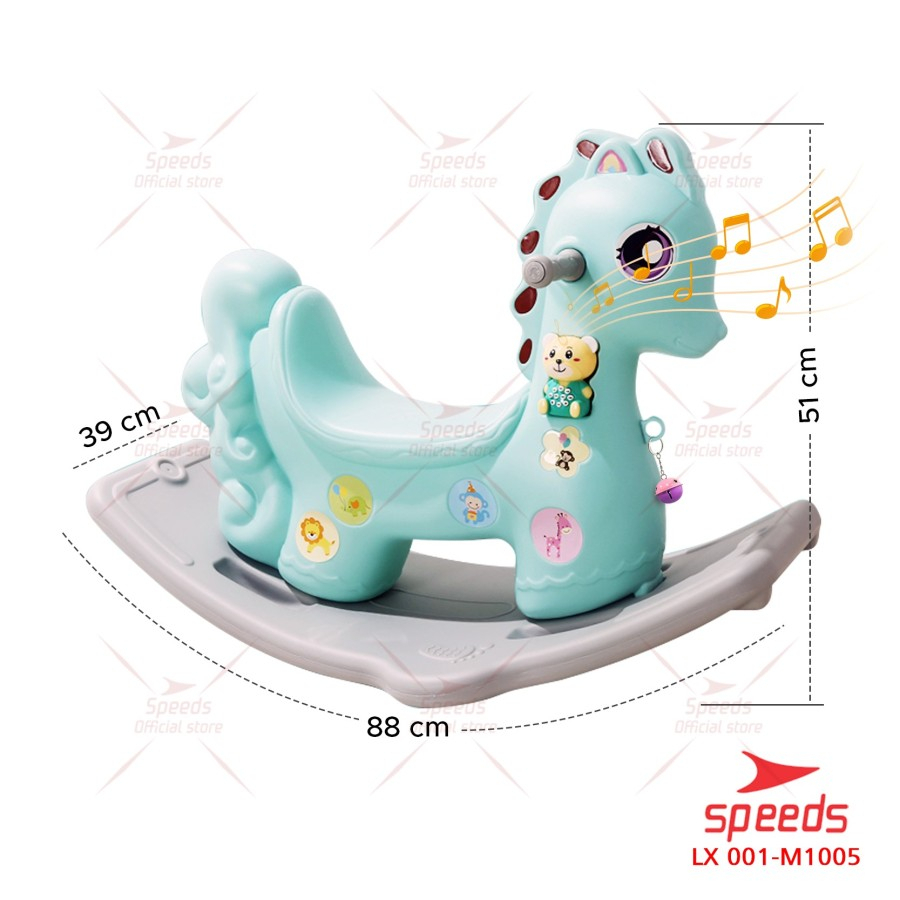 Jual mainan kuda kudaan anak rocking horse molion m1005 music | Shopee ...