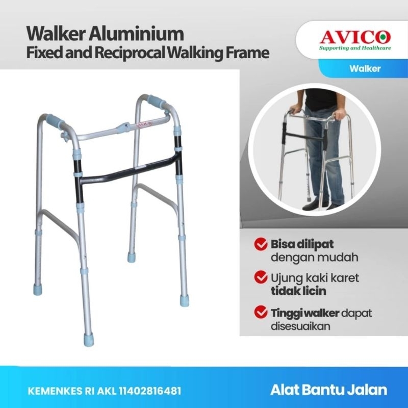 Jual Alat bantu jalan Walker / Tongkat jalan AVICO | Shopee Indonesia