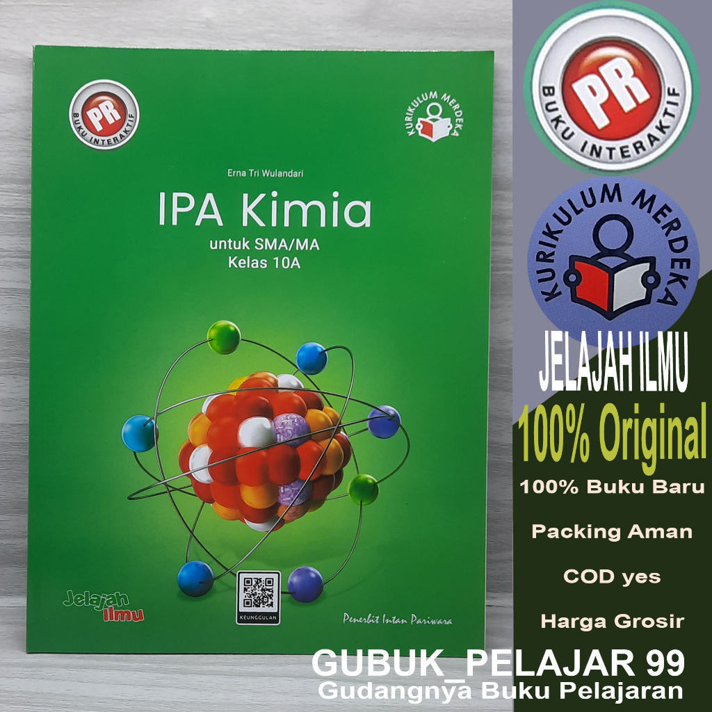 Jual Buku Interaktif PR IPA BIOLOGI 10A Kelas 10 Semester 1 SMA/MA Kurikulum Merdeka Penerbit ...