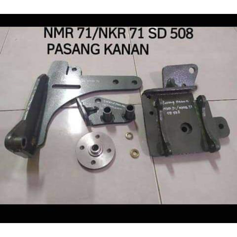 Jual Breket Bracket Kompresor NMR 71 NKR 71 Sanden 508 Pasang kanan Ac ...