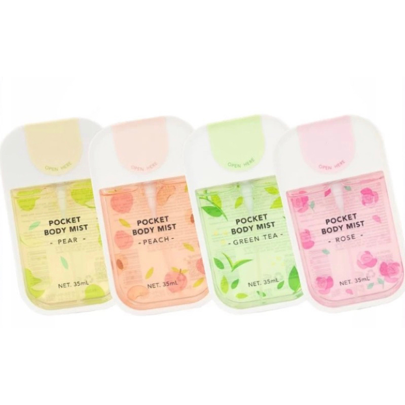 Jual Miniso Pocket Body Mist 35ml ED 2027 | Shopee Indonesia