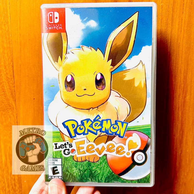 Jual Pokemon Lets Go Eevee Switch Games Catridge Fisik Pokemon Let's Go ...