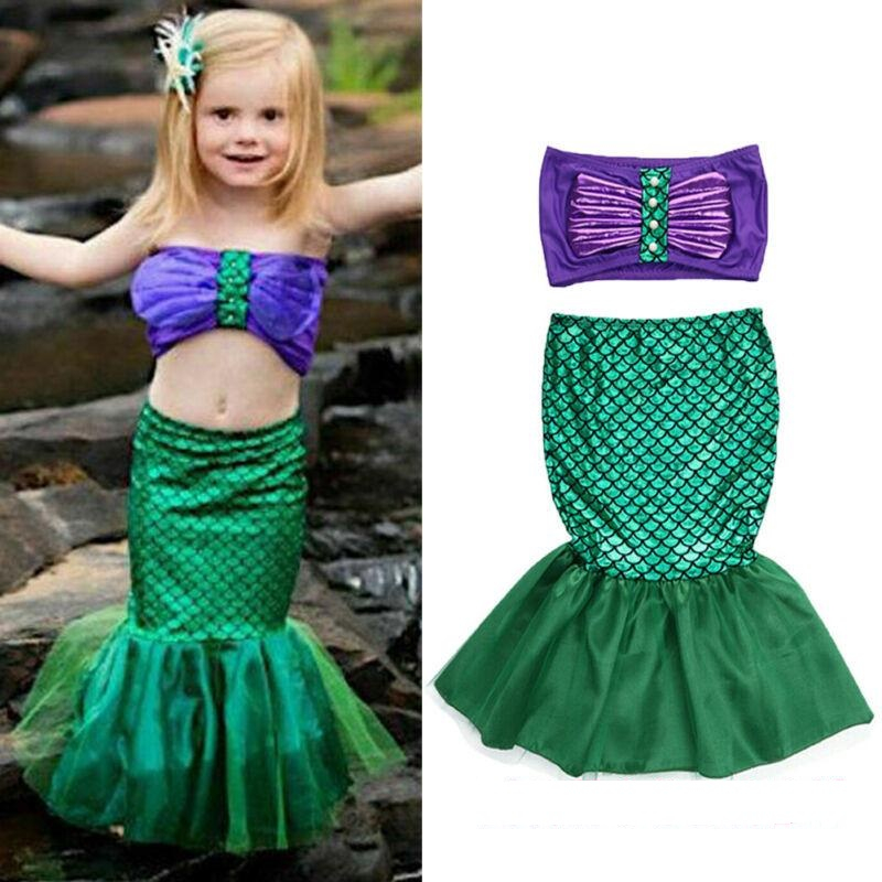 Jual Staytrue- bikini mermaid anak / baju renang anak mermaid Swimwear ...