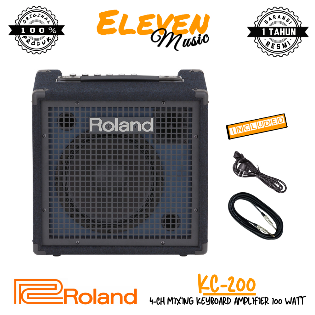 Jual Roland KC200 4Channel Mixing Keyboard Amplifier 12inch/100 watt ...