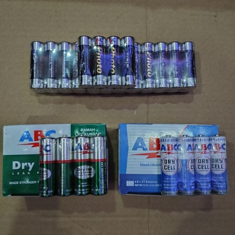 Jual Baterai ABC 4 pcs original | Shopee Indonesia