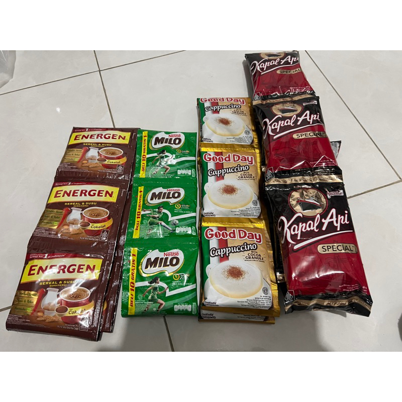 Jual KOPI MILO GOODAY ENERGEN | Shopee Indonesia