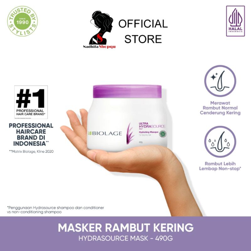 Jual Matrix Biolage Hair treatment Masker Ultra Hydrasource original ...