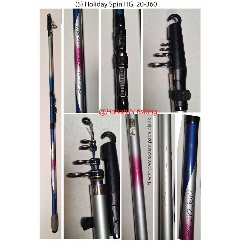 Jual Joran Surf Holiday Spin Hg 20-360 | Shopee Indonesia