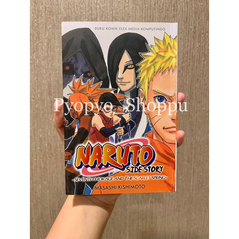 Jual Komik Manga Naruto Side Story Sevent Hokage and The Scarlet Spring ...