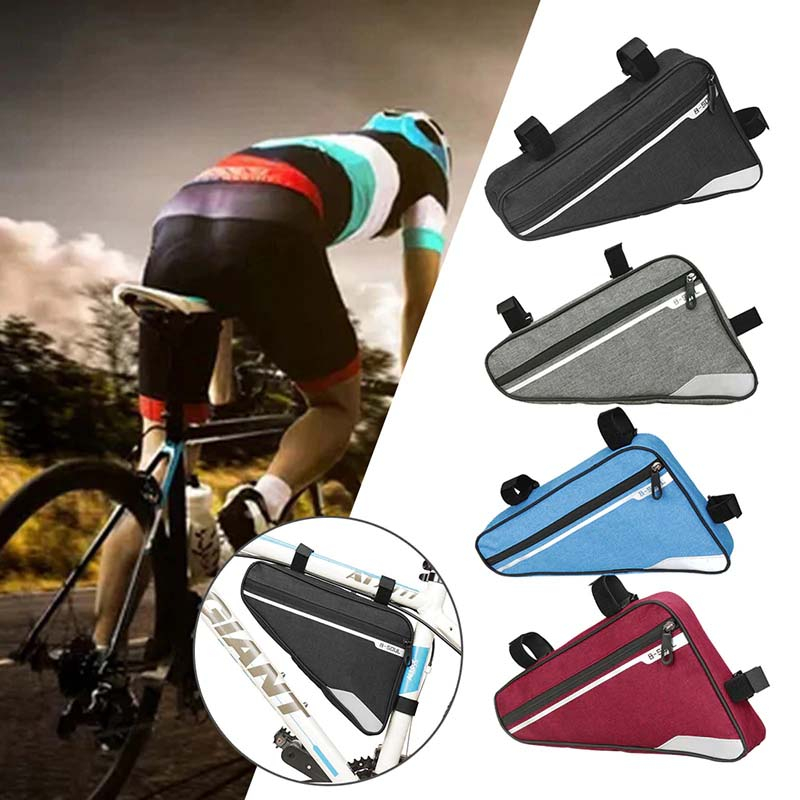 Jual Tas Frame Segitiga Sepeda/ Triangle Frame Bag Pouch waterproof ...