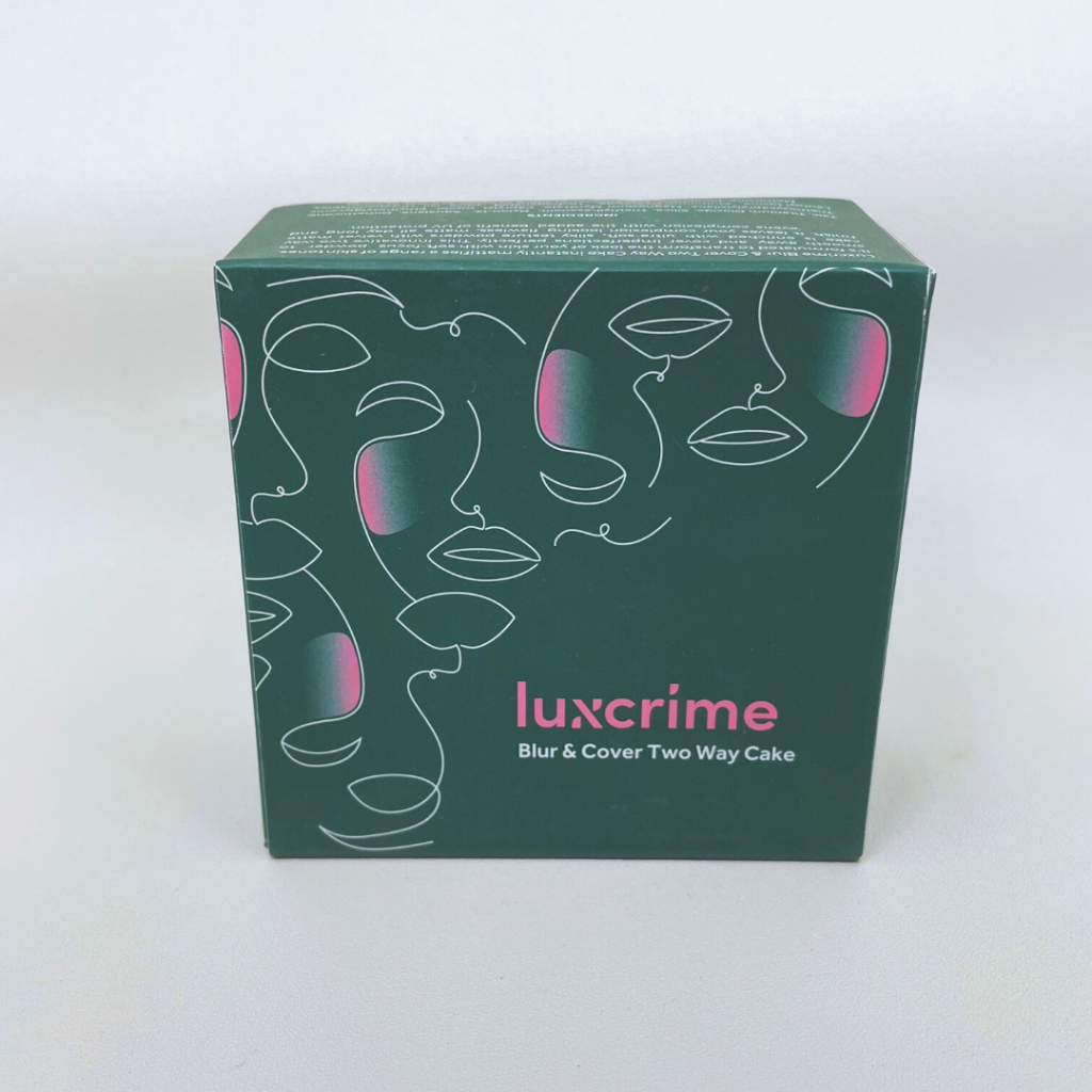 Jual Luxcrime Blur & Cover Two Way Cake in Opera Full Size | Shopee ...