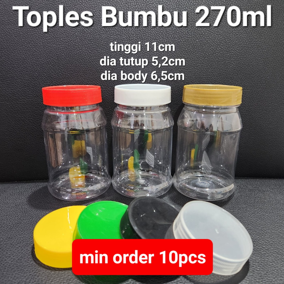 Jual Toples BUMBU 270ml + Sumpal | Botol Bumbu 270ml | Shopee Indonesia