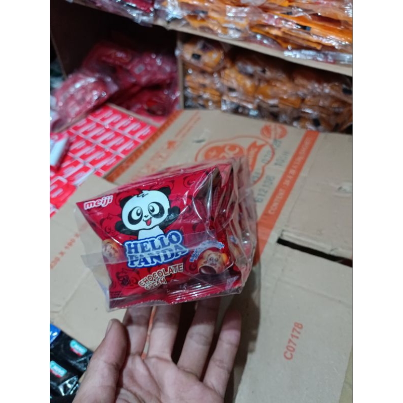 Jual biskuit hello panda 10 pcs per renceng | Shopee Indonesia