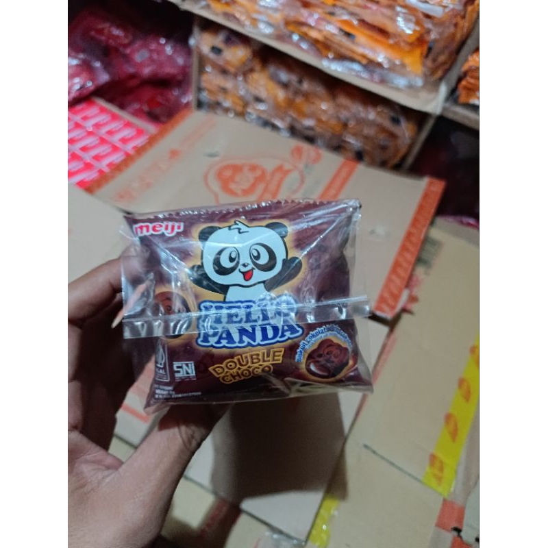 Jual biskuit hello panda 10 pcs per renceng | Shopee Indonesia