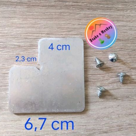 Jual Siku Frame Aluminium 4 cm - Siku Join Connector Alumunium Almini ...