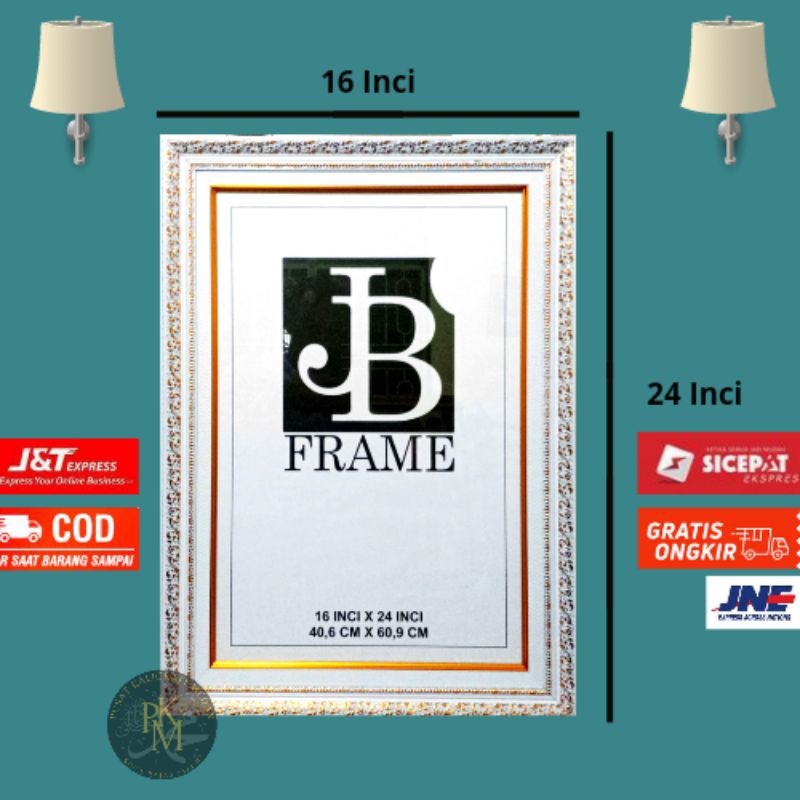 Jual BINGKAI FOTO 16 x 24 INCH / BINGKAI FOTO JUMBO / BINGKAI MEWAH ...