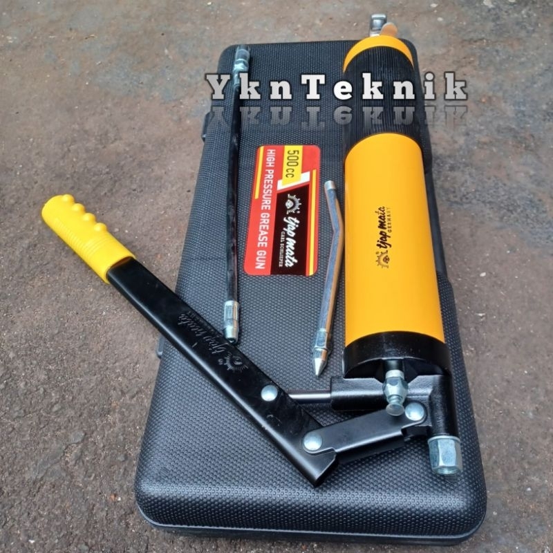 Jual Pompa Gemuk 500 CC Grease Gun Original Cap mata Box plastik ...