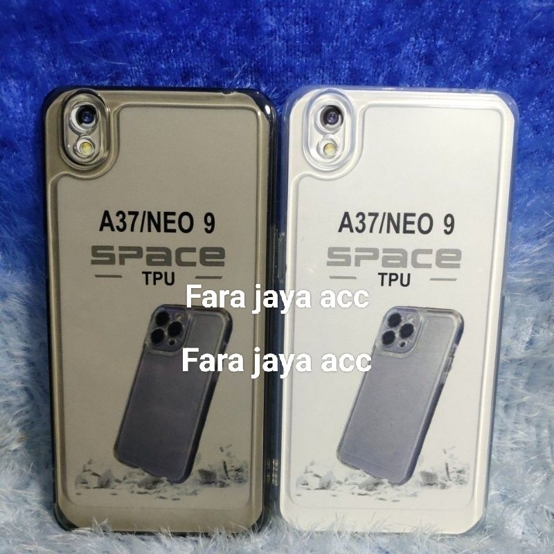 Jual Soft Case Original Space Transparan Oppo A37/A37F/Neo 9 Silikon 2.1MM+Protec Camera ...