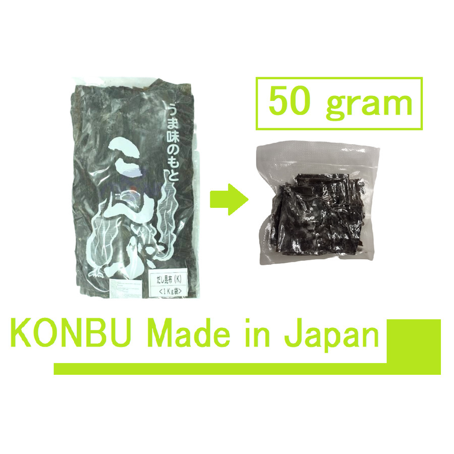 Jual Kombu / Konbu / Dashima / Kelp 50gr Asli Jepang │merk Kawahara no ...