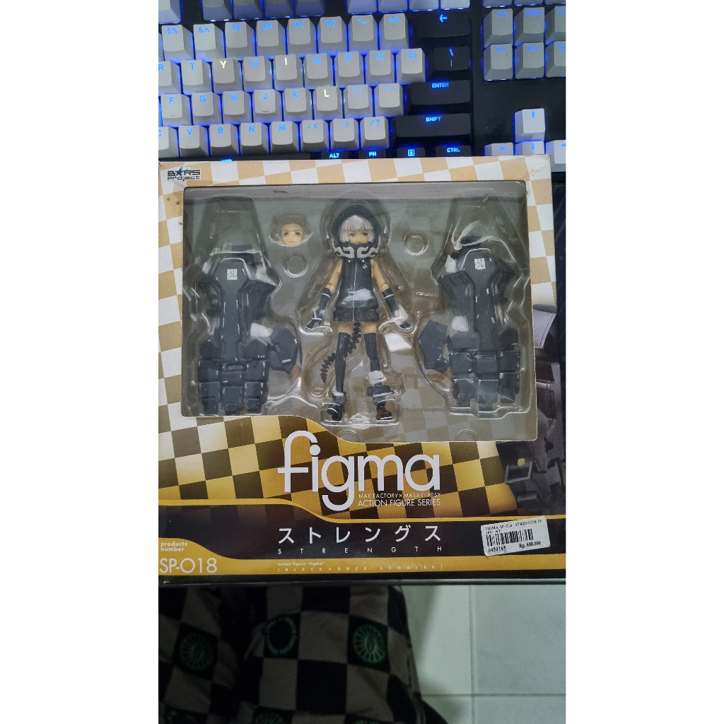 Jual Original Figma Strength SP 018 - Black Rock Shooter BRS (BIB ...
