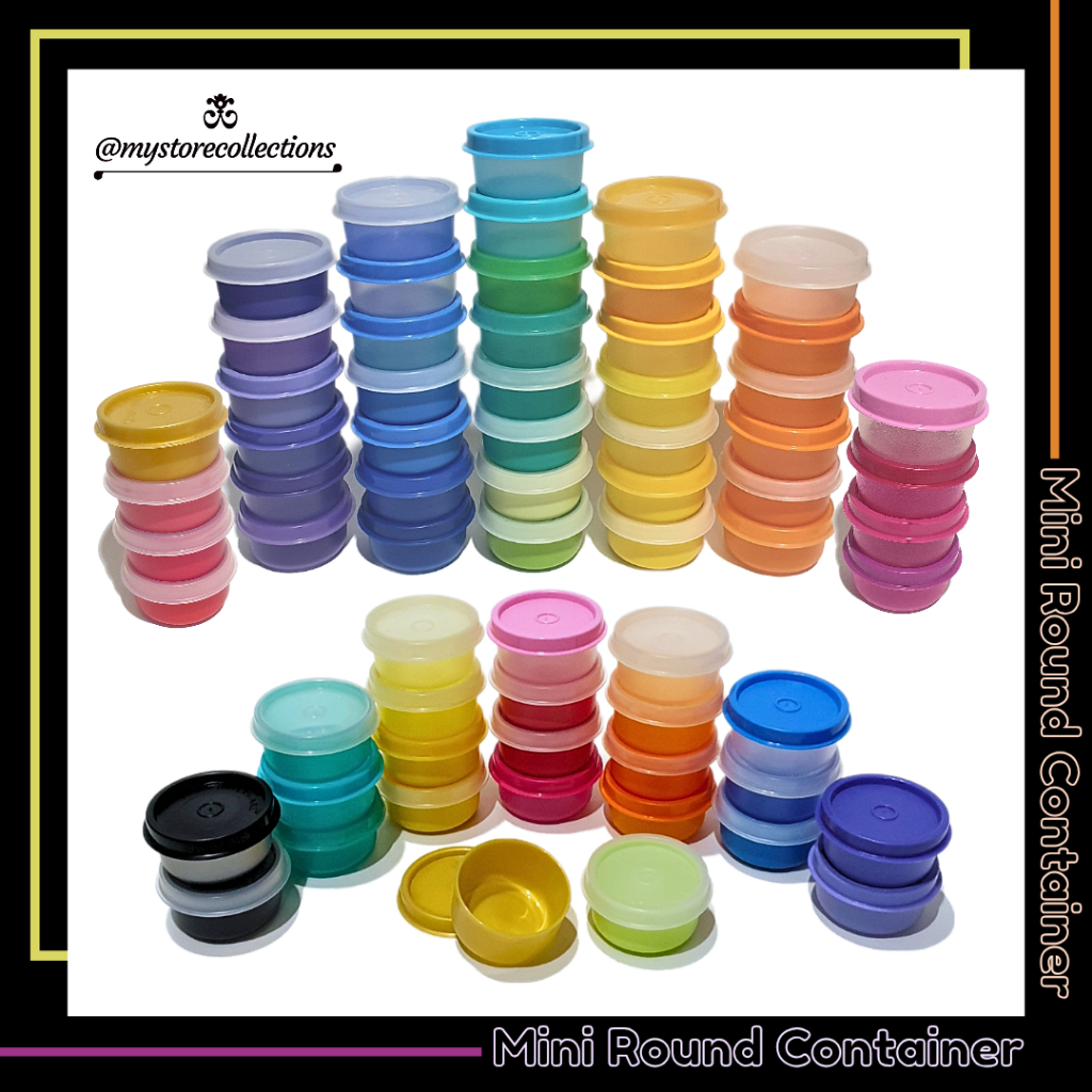Jual Small Round Mini Container 25ml ☆ Indo - Import ( Mangkok Mini ...