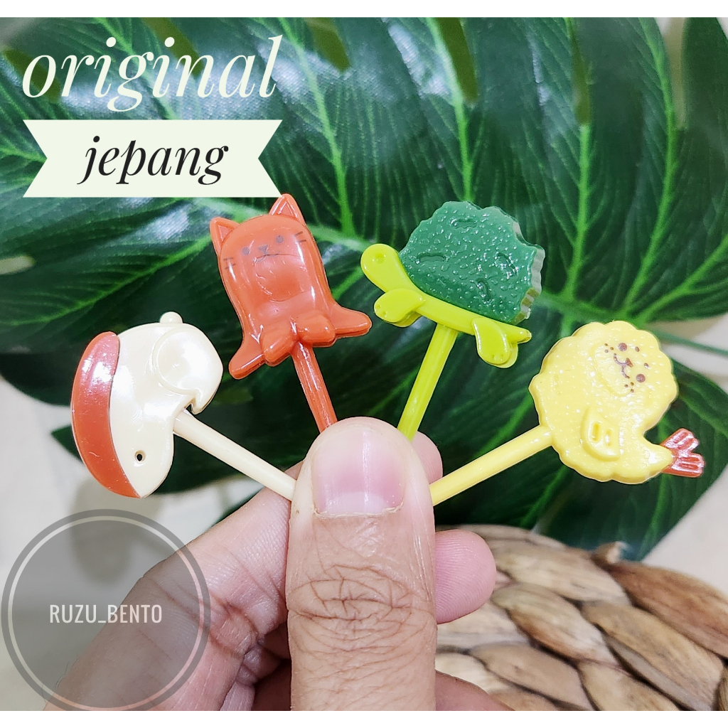 Jual FOOD PICKS/GARPU BUAH/GARPU TUSUK BENTO TEMPURA BROKOLI SUSHI ...