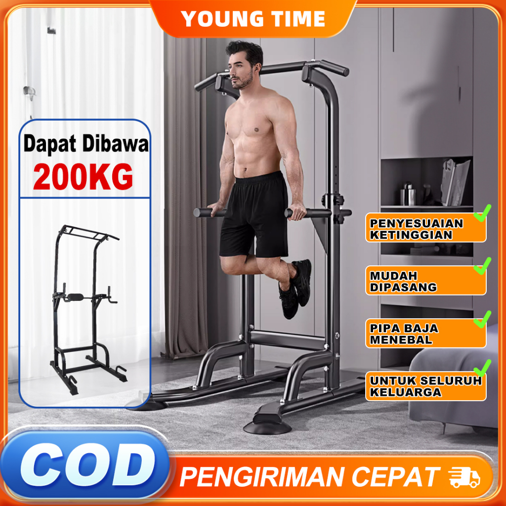 Jual Y&T Power Tower Pull Up Bar /Stasiun Dip Bar Pull Up/Stand untuk ...