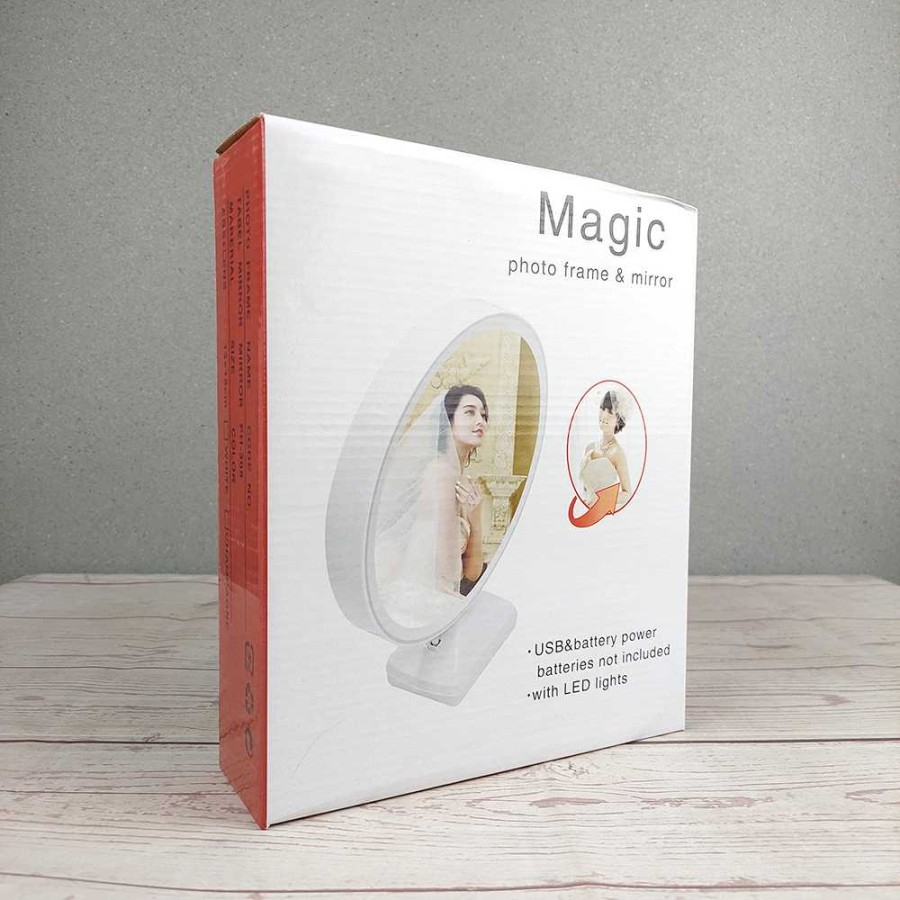 Jual Pajangan Cermin Magic Mirror dengan Photo Frame | Shopee Indonesia