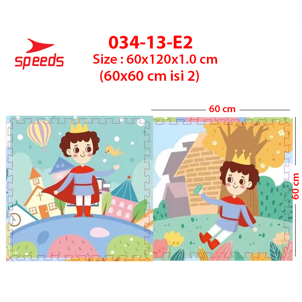 Jual SPEEDS Matras Evamat 60x60cm Matras Puzzle Karpet Puzzle Matras ...