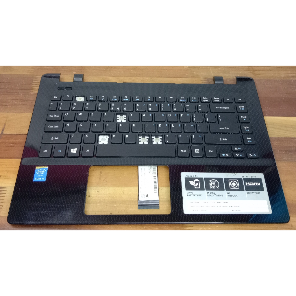 Jual Frame Keyboard Palmrest Laptop Acer Aspire E5-411 E5-471 E5-471G ...
