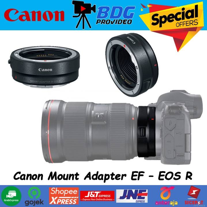 Jual Canon Mount Adapter EF-EOS R (Original) / ADAPTER CANON LENSA EF TO EOS R | Shopee Indonesia