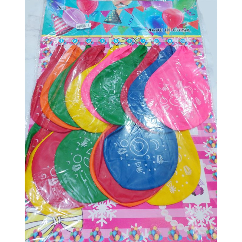 Jual balon party / balon besar / balon kecil / balon pesta / balon isi ...