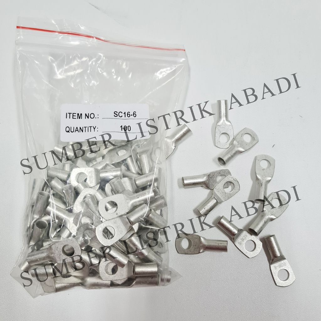 Jual Cable Lug/ Skun Kabel SC 16 (ecer) | Shopee Indonesia