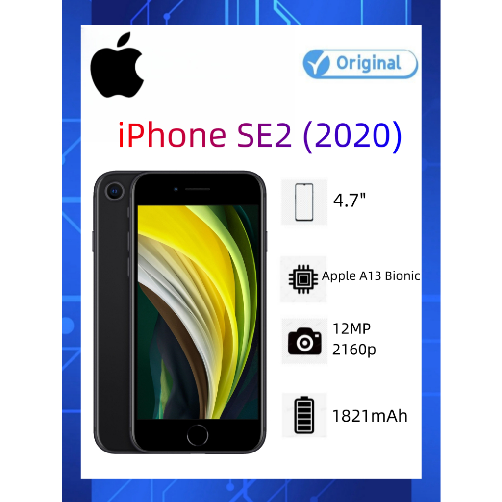 Jual iPhone SE2 Second 2020 Original 100% MULUS Fullset | Shopee Indonesia