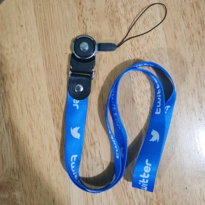 Jual Tali Gantungan HP Panjang Motif Media Sosial / MEDSOS / Lanyard ID ...
