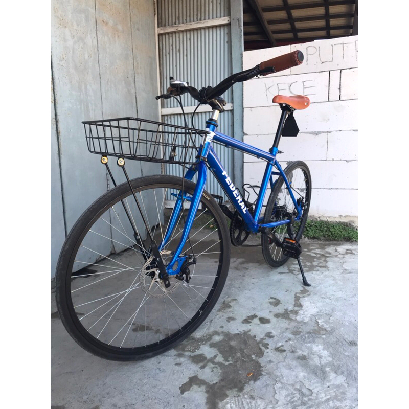 Jual Sepeda Commuter Bike Vintage Decal Federal ukuran 26 | Shopee ...