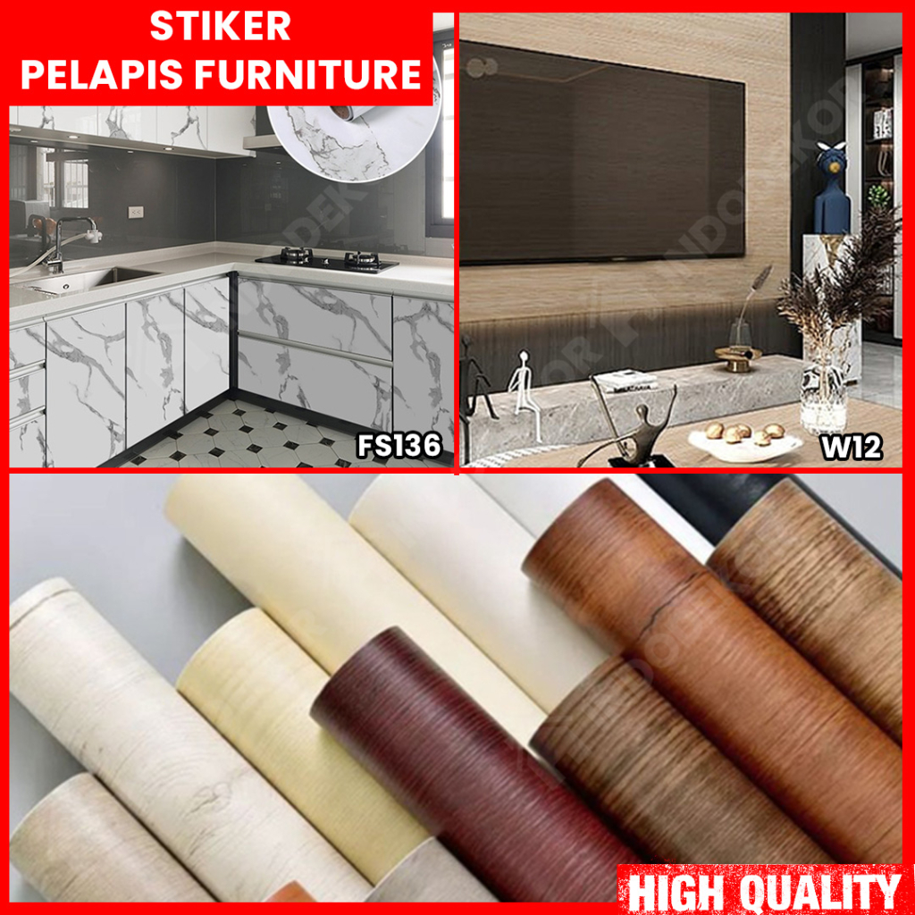 Jual PVC Interior Film / Decosheet / Pelapis Furniture Meja Kursi ...
