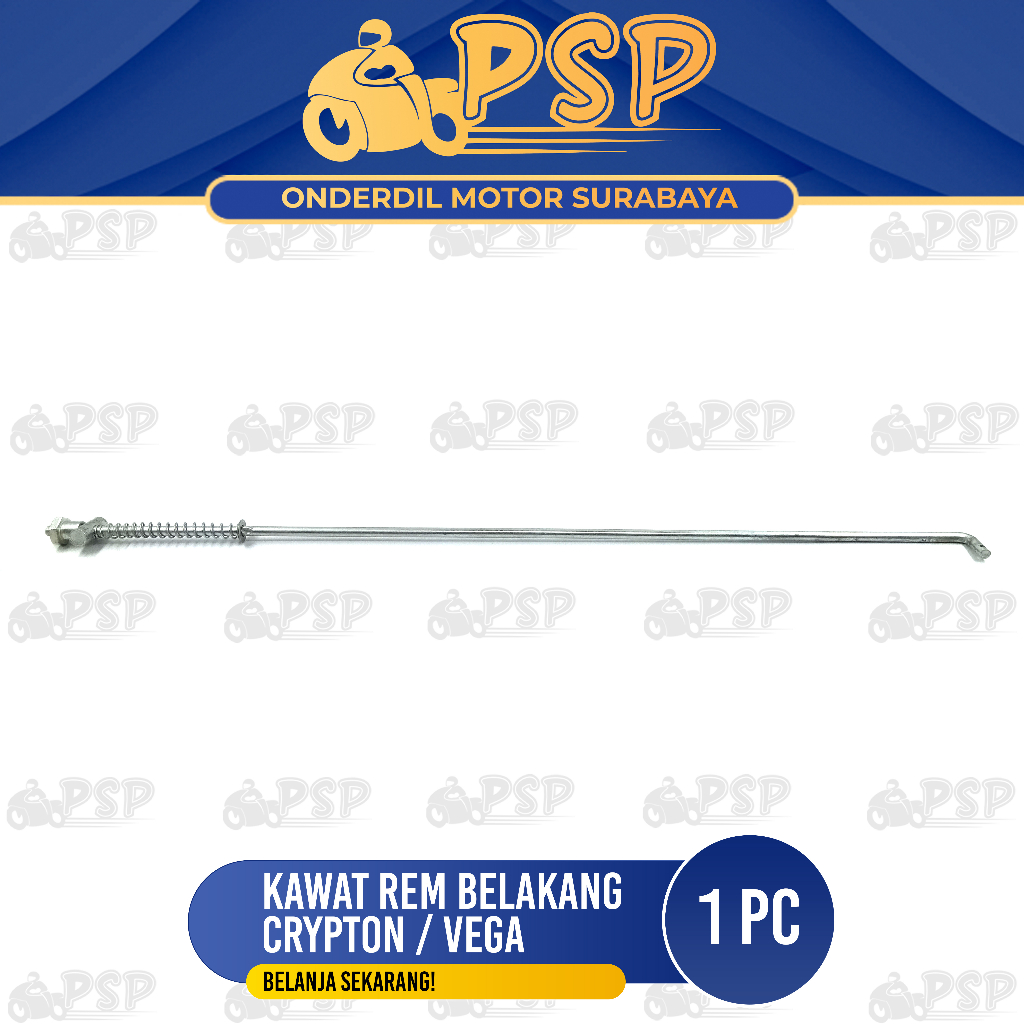 Jual Kawat Rem Belakang Crypton / Vega - Tiang Lidi Kampas Pedal Rem ...