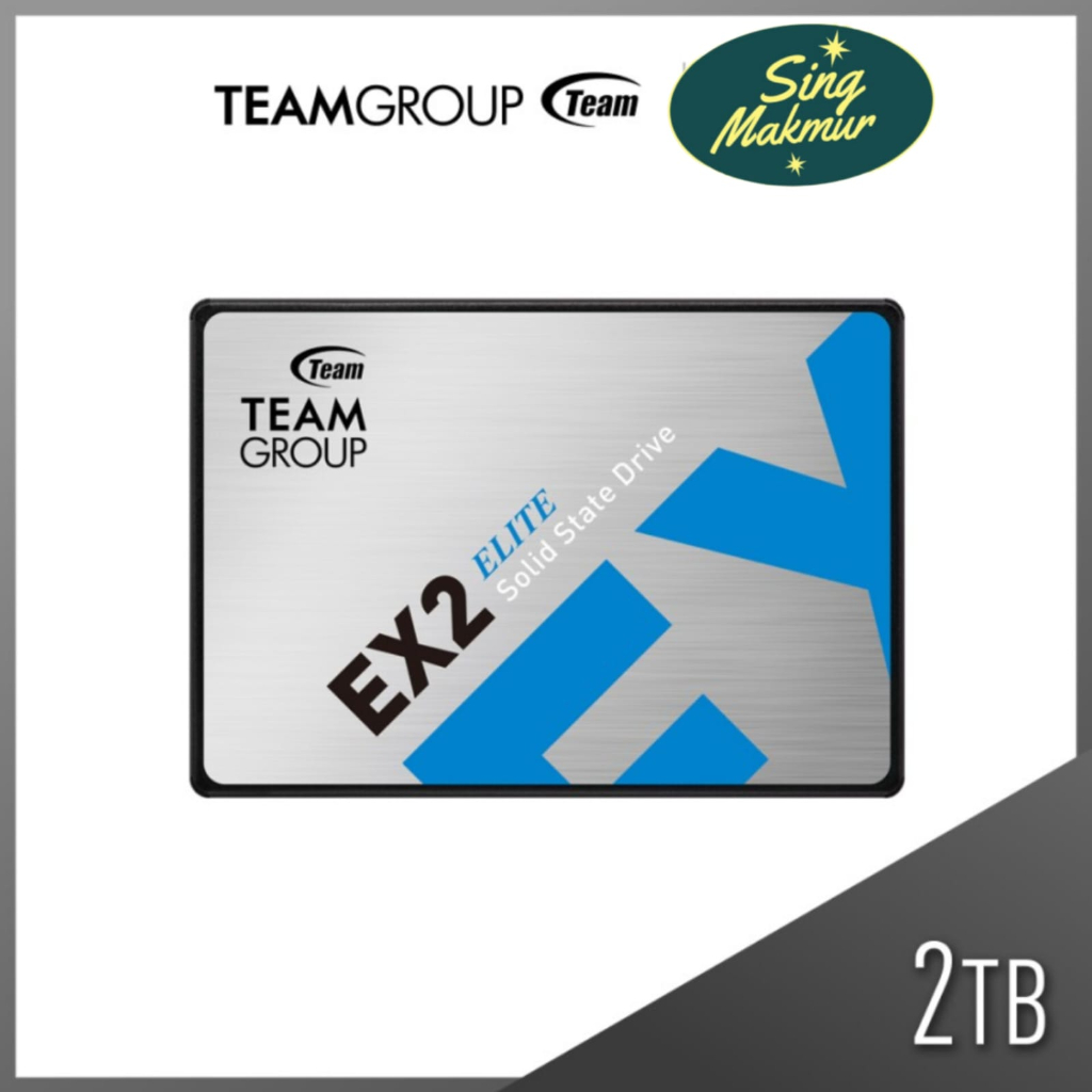 Jual TEAMGROUP SSD 2.5" EX2 Series 2TB ( 2000GB ) Sata3 | Shopee Indonesia